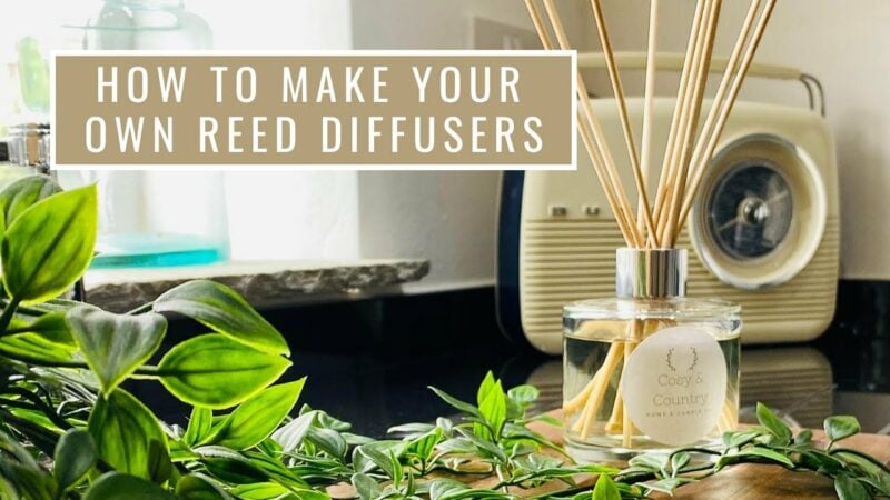 Make Your Own Reed Diffusers | Cosy Owl