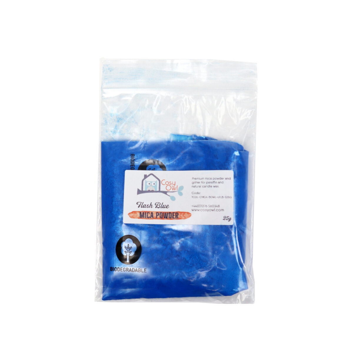 Flash Blue Mica Powder - Cosy Owl
