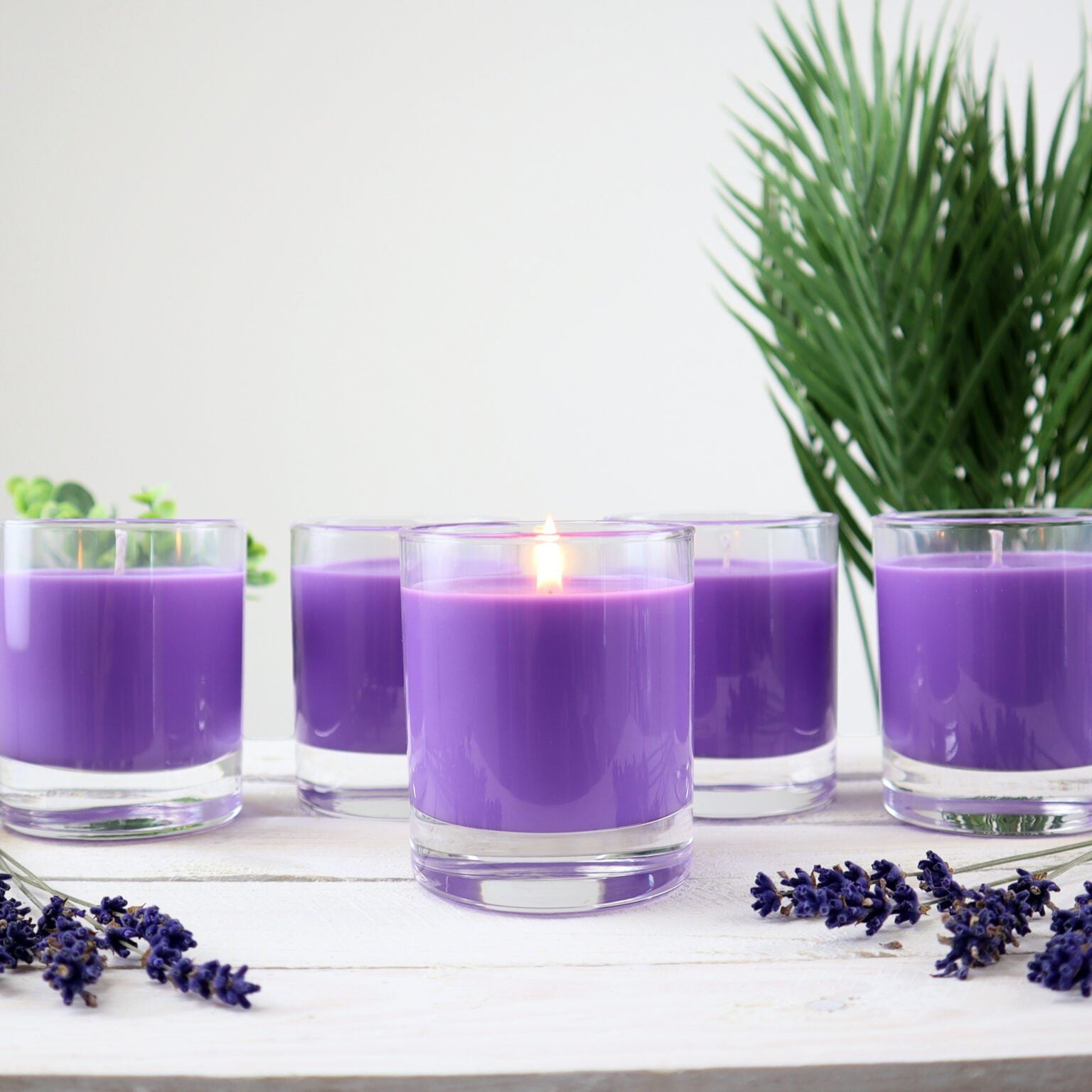 Glass Candle Container - 20cl Karen Round | Cosy Owl | The Home of ...