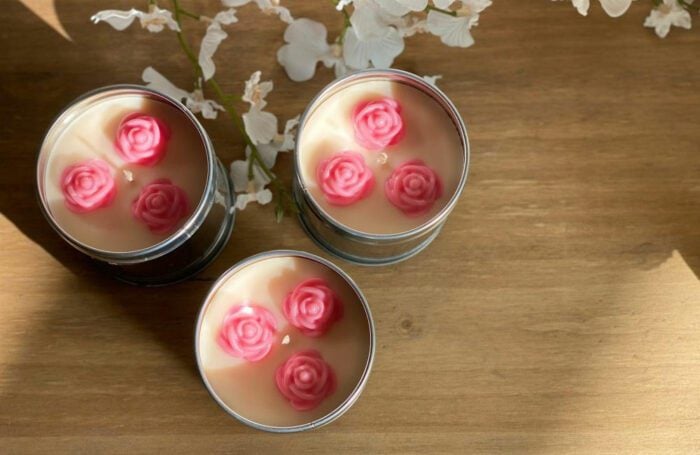 Embedded Shape Candle Guide | Cosy Owl