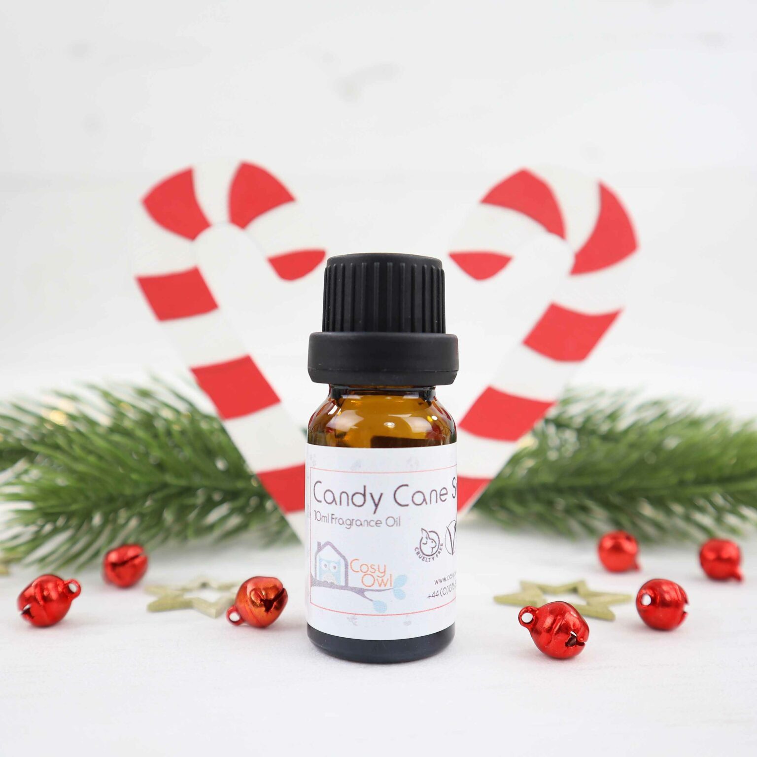 Candy Cane Swirl Fragrance Oil | Cosy Owl | The Home of Candle Making ...