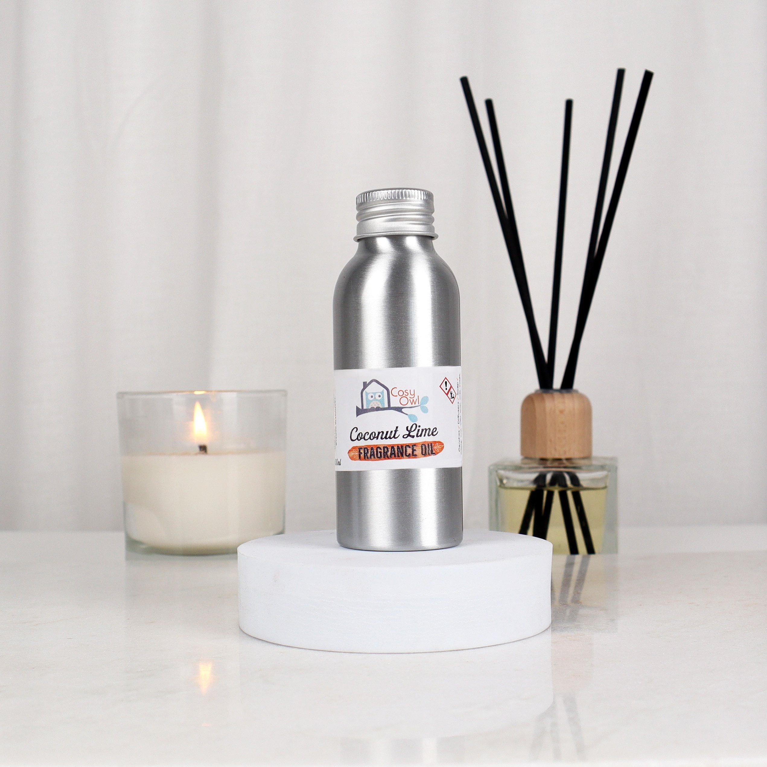 Coconut Lime Fragrance Oil | Cosy Owl | The Home of Candle Making Supplies