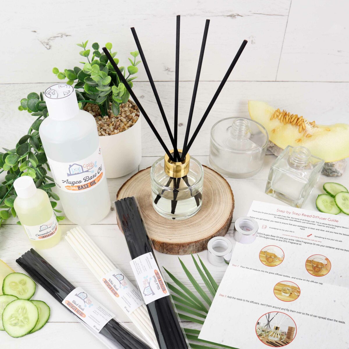 Reed Diffuser Kits : Cosy Owl, Candle Making Supplies & Soap Making ...