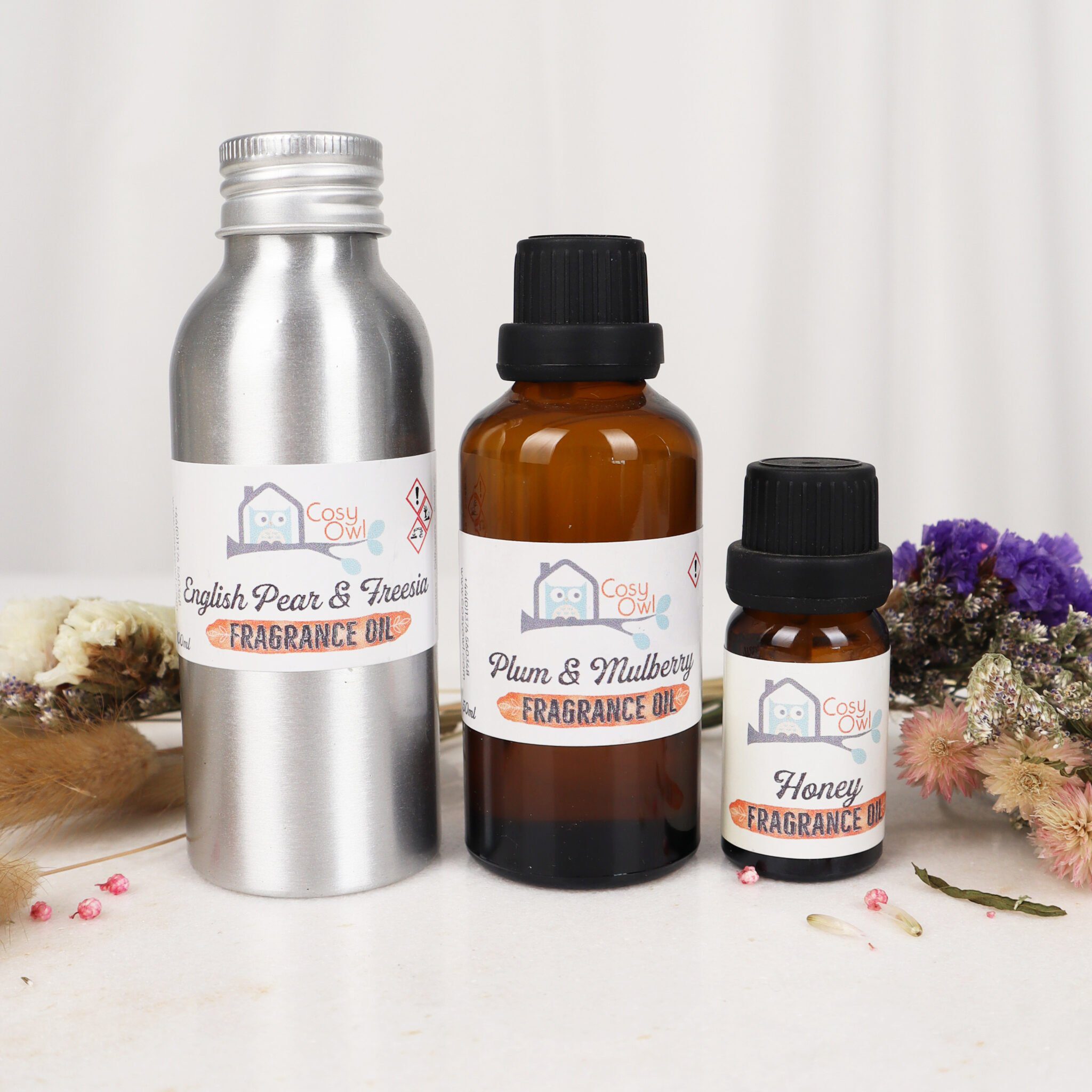 Fragrance Oils for Candle Making | Bulk Quantities Available | Cosy Owl UK