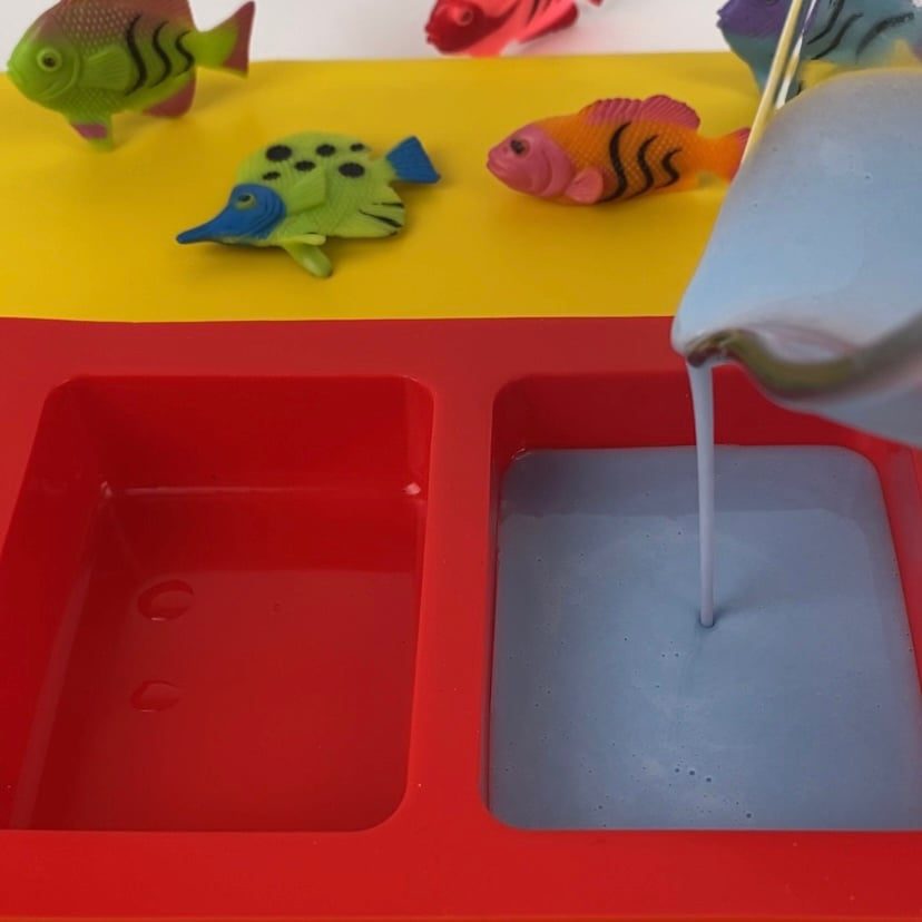 Toy Fish Embedded Soap Guide | Cosy Owl