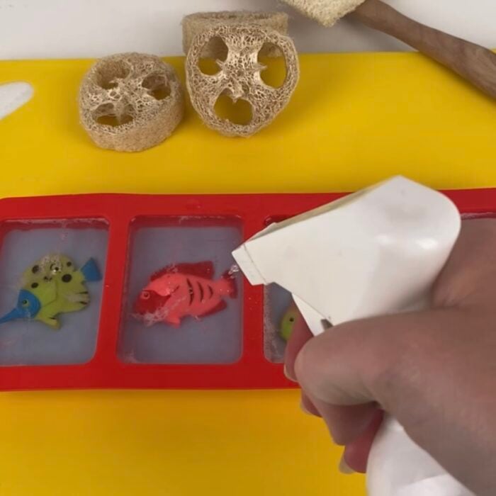 Toy Fish Embedded Soap Guide | Cosy Owl