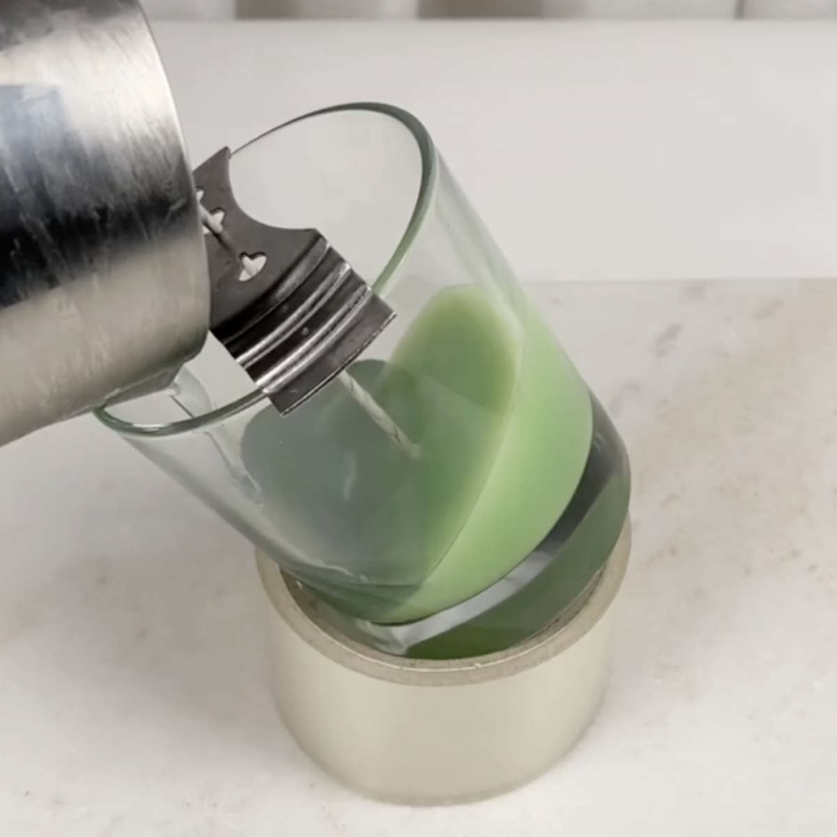 Tilted Layered Candle Technique | Cosy Owl
